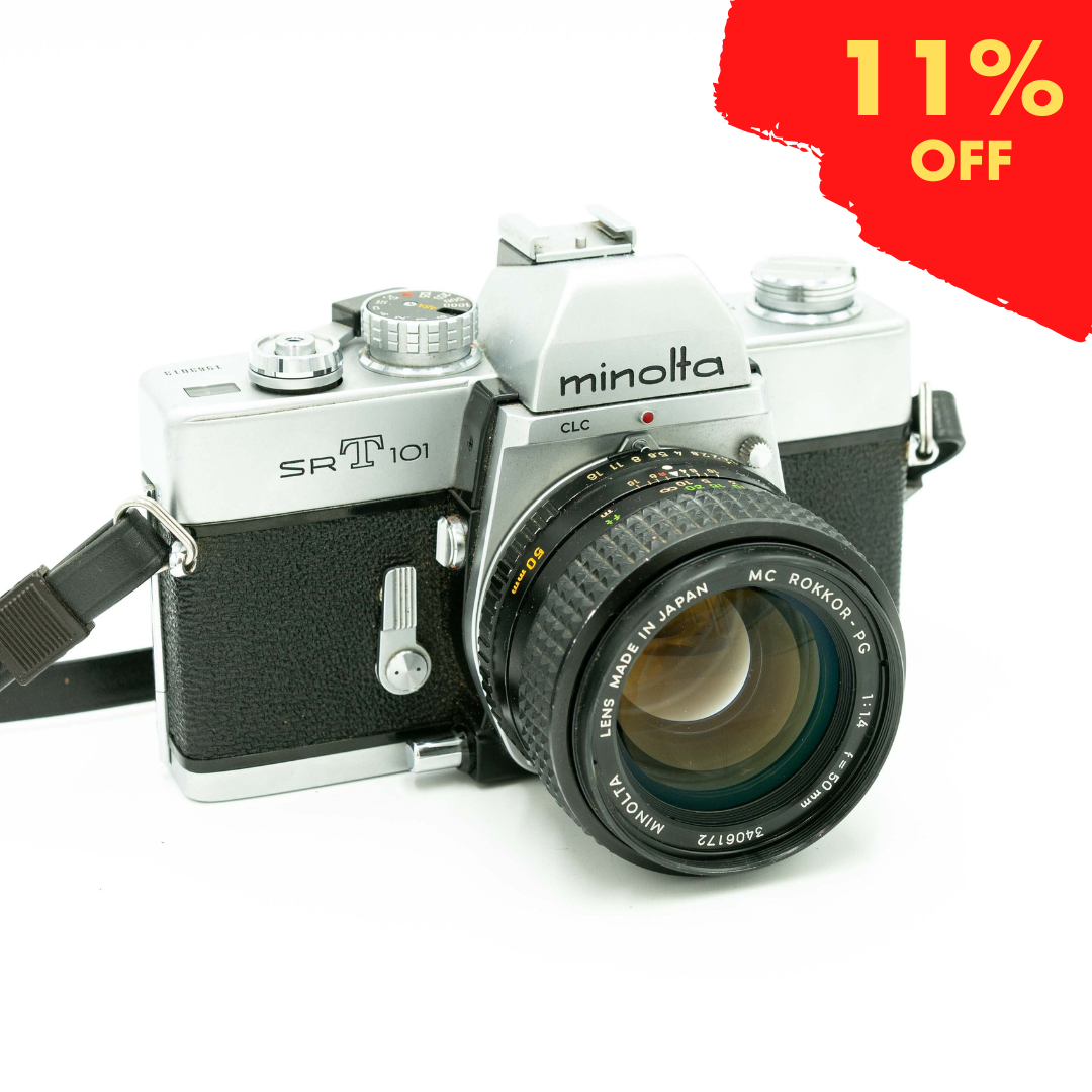 Minolta SRT 101 & 50mm F/1.4 – Australian Analog